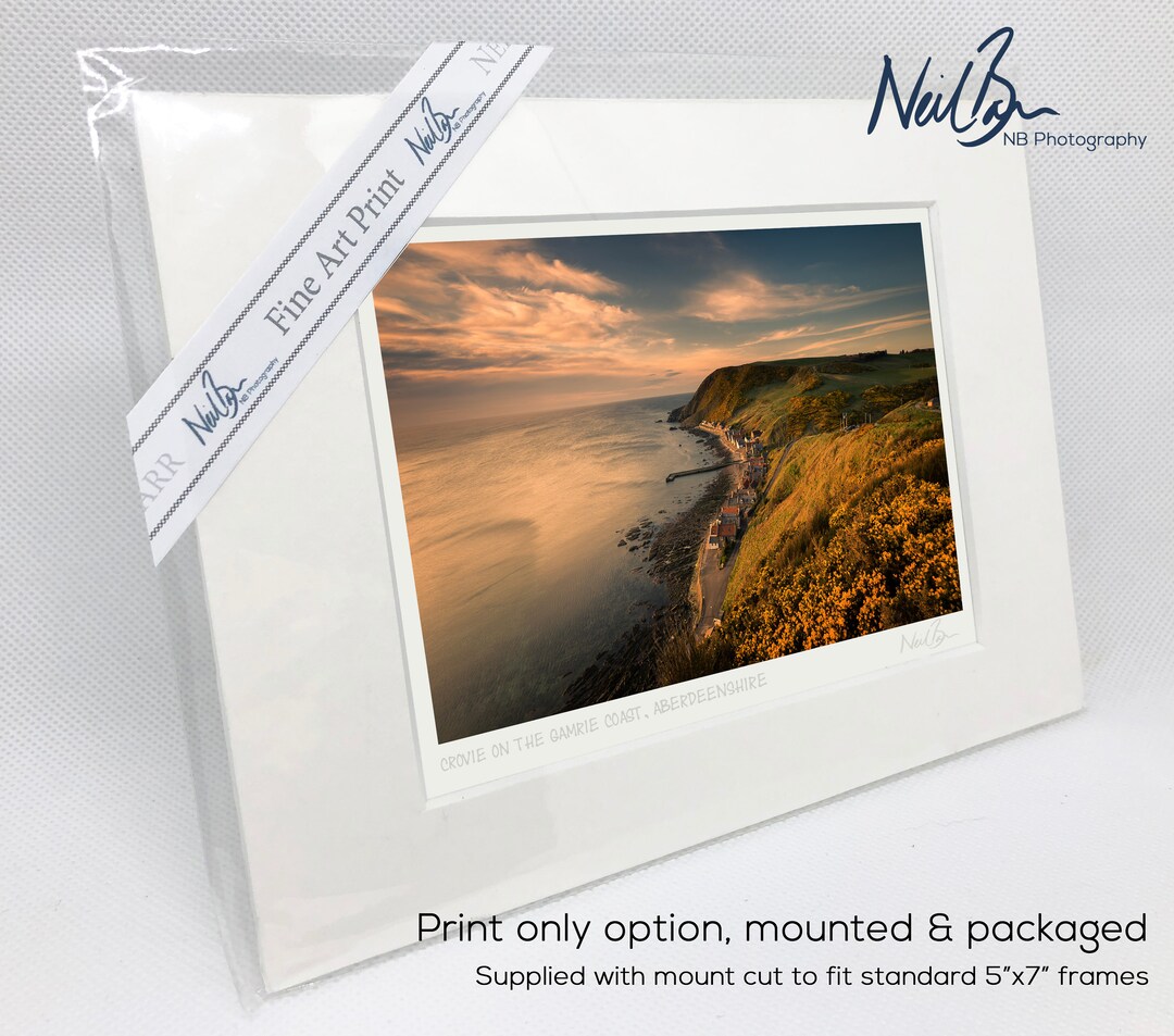 Fishing Village Crovie on Gamrie Coast, Aberdeenshire Scotland - A6 (7 ...