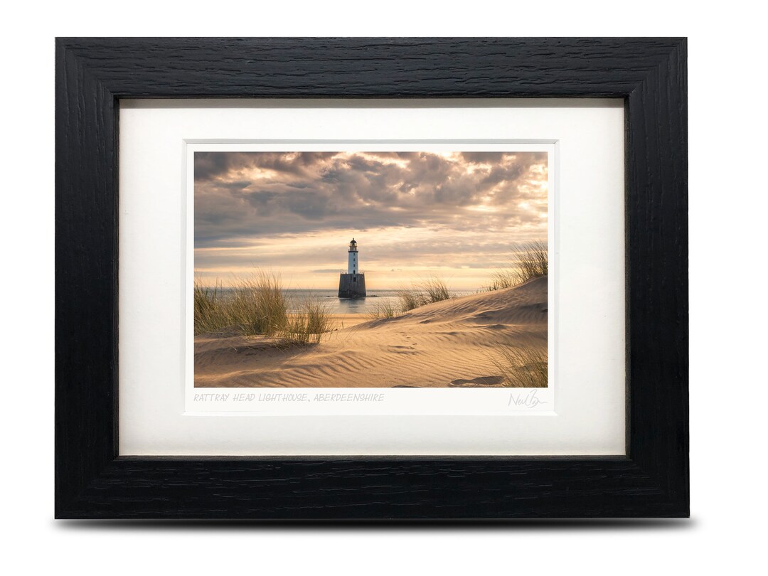 Rattray Head Lighthouse, Aberdeenshire, Scotland A6 7 X 5 Framed ...