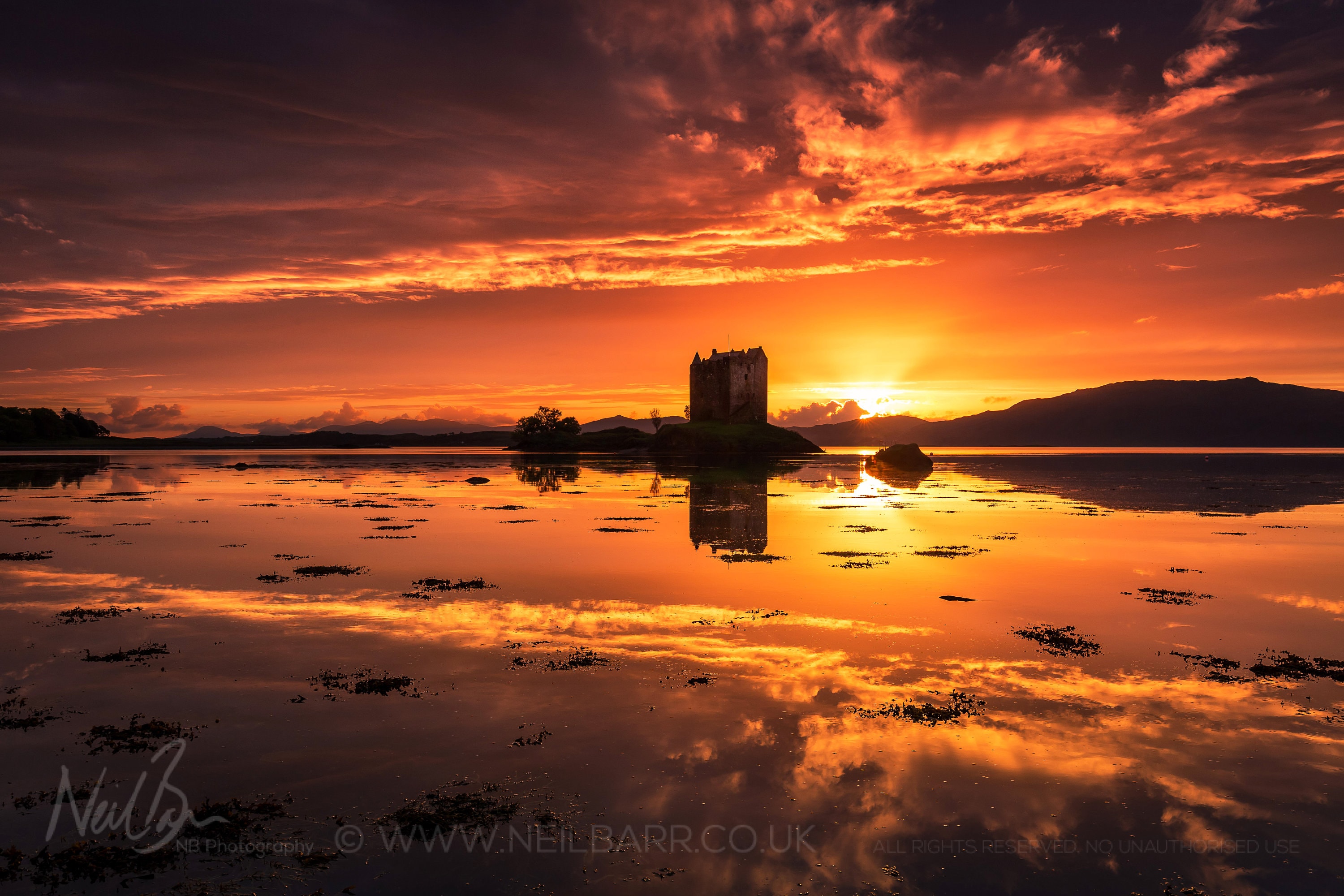Castle Stalker Scotland A4 40x30cm Unframed Scottish Fine - Etsy