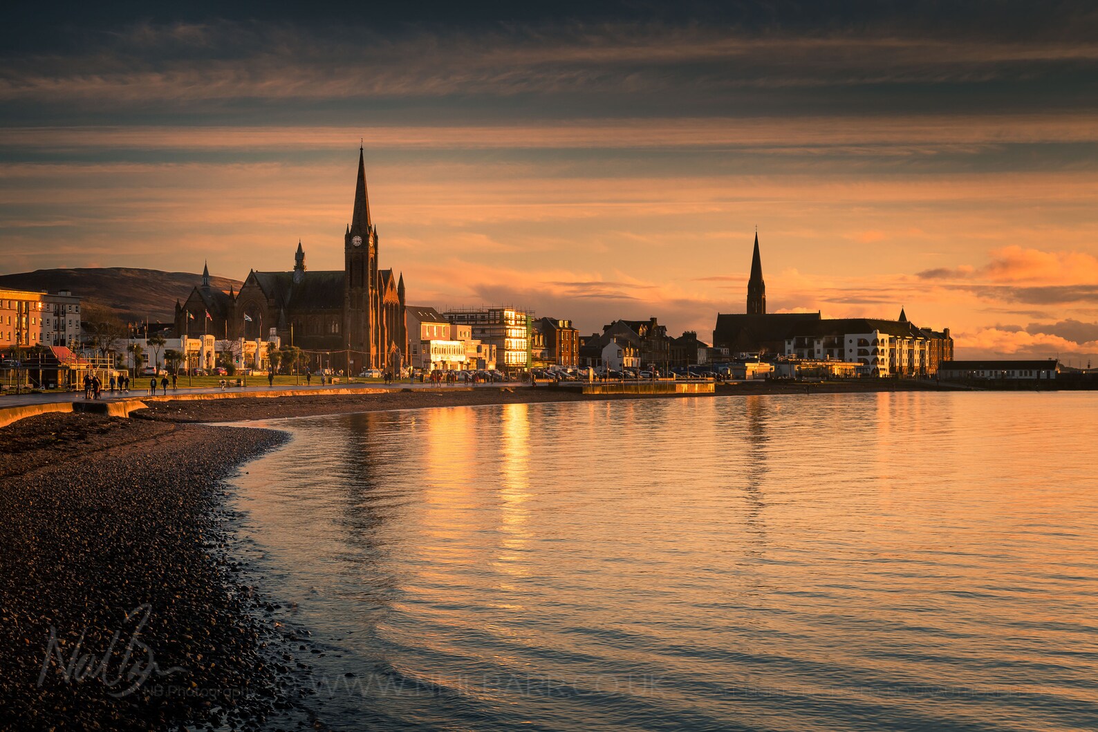Largs Bay North Ayrshire Scotland A6 7 X 5 Unframed Scottish Fine Art ...