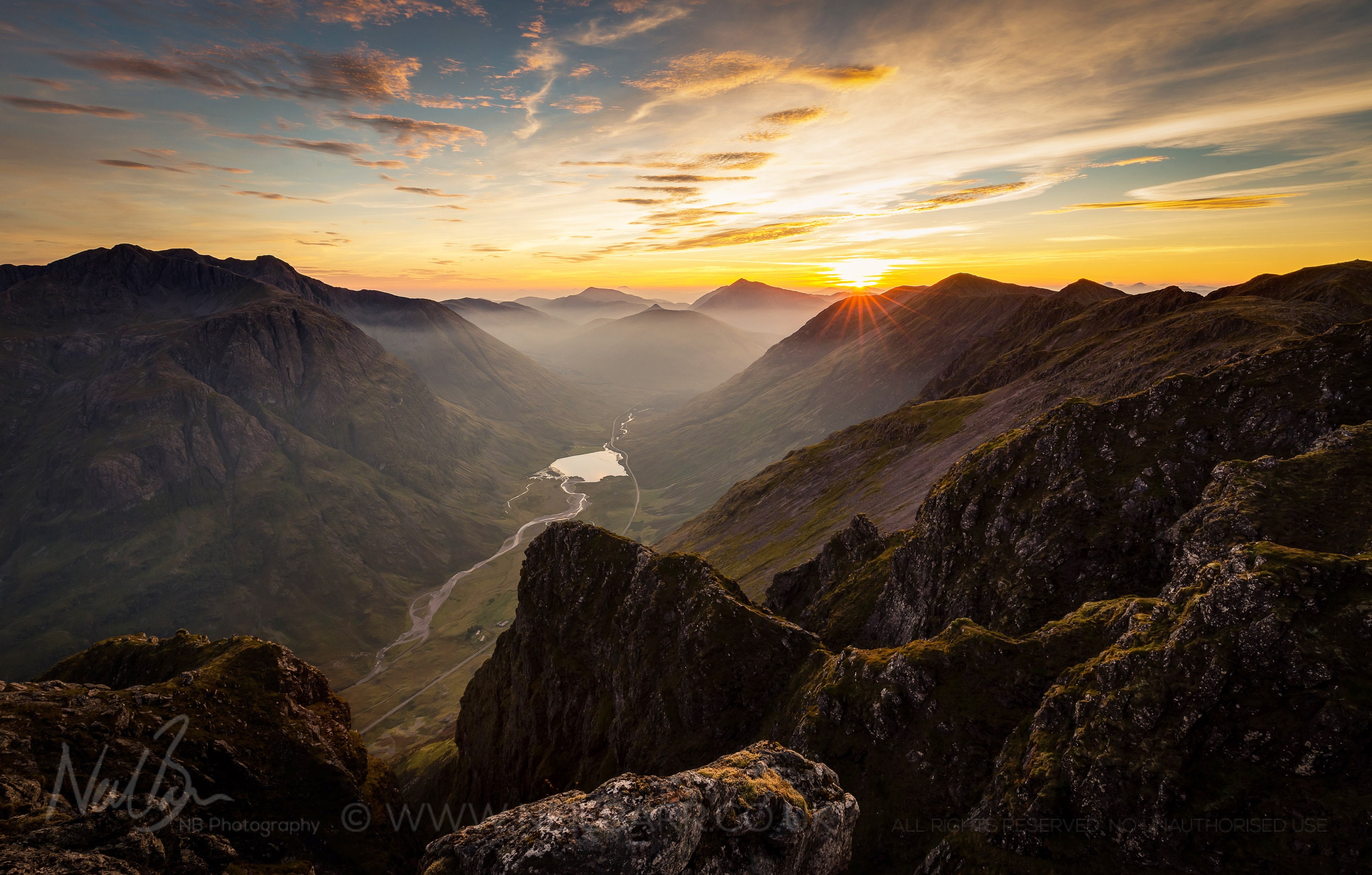 Glen Coe Aonach Eagach Ridge Scotland A2 70x50cm Unframed - Etsy