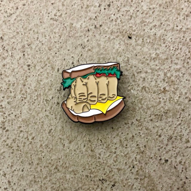 Knuckle Sandwich [enamel Pins] - Etsy