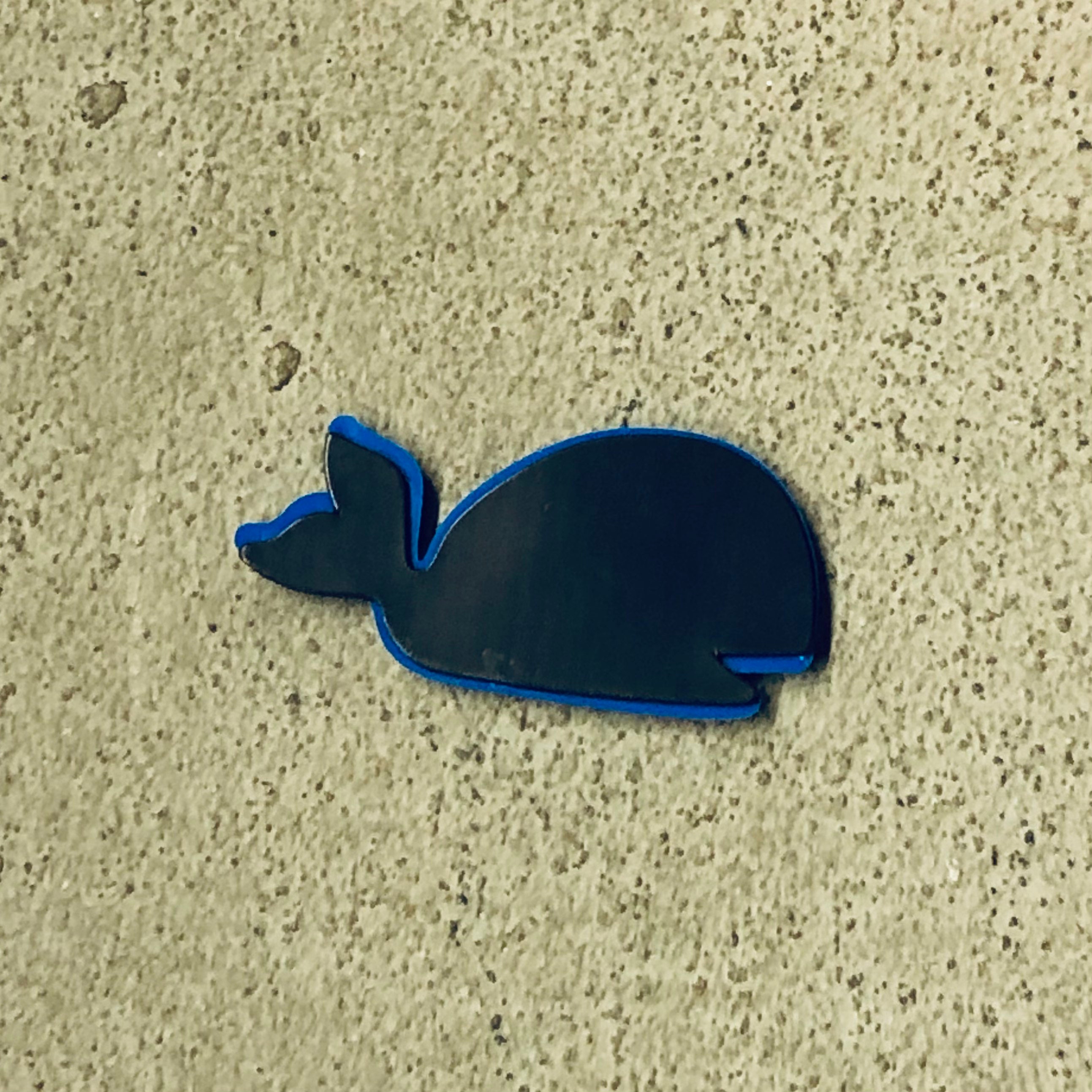 Pucky the Whale magnet | Etsy