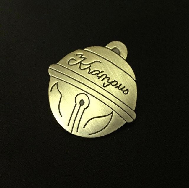 Krampus Bell [enamel Pin] - Etsy