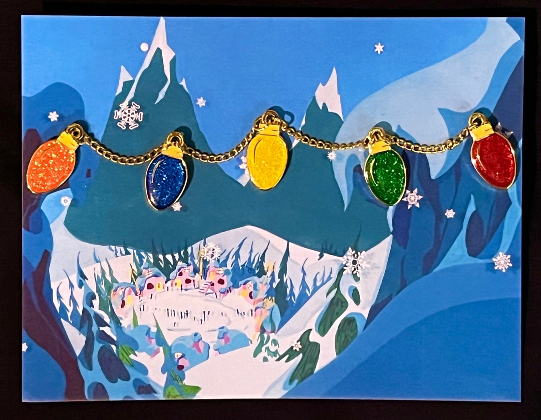 Christmas Lights [enamel Pin Set] - Etsy