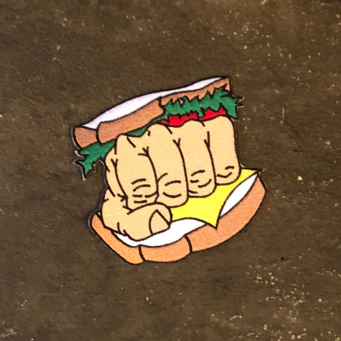 Knuckle Sandwich [PATCH] - Etsy