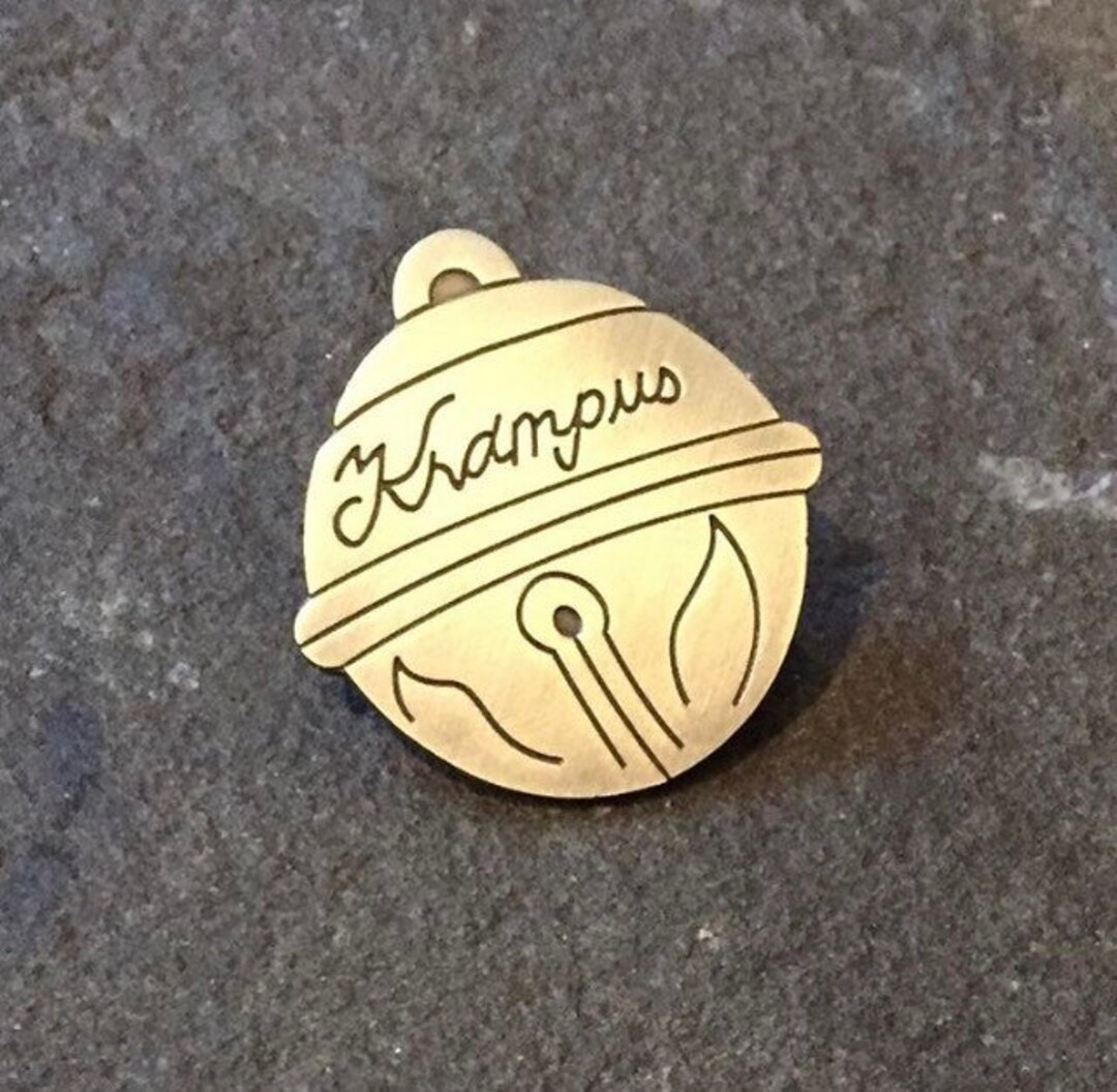 Krampus Bell [enamel Pin] - Etsy