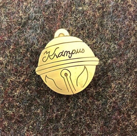 Krampus Bell [enamel Pin] - Etsy