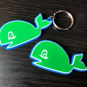 Pucky the Whale keychain - Etsy