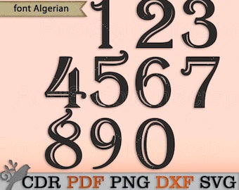 Algerian Font | Etsy