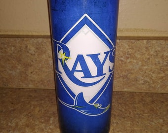 Tampa Bay Rays Tumbler | Etsy
