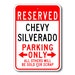 SSR Parking Sign, SSR Sign, Chevy SSR , Ssr Sign, Ssr Gift, Ssr Truck ...