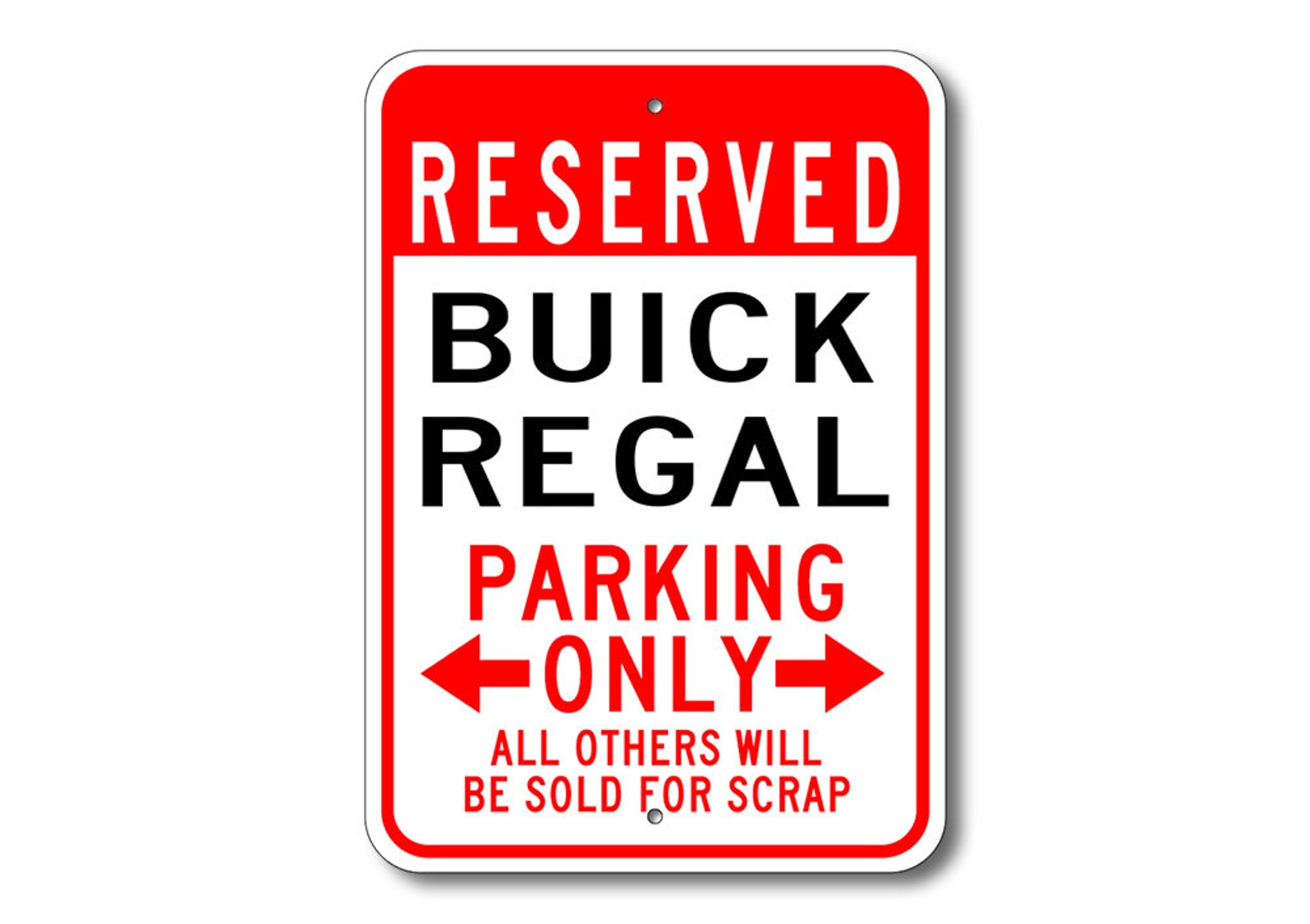 Regal Parking Sign Regal Signs Buick Regal Regal Sign - Etsy