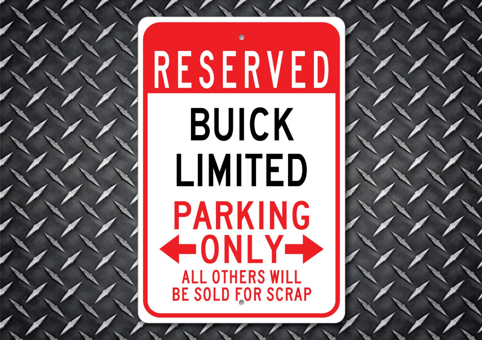 Limited Parking Sign Limited Signs Buick Limited Limited - Etsy