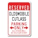 Caprice Parking Sign, Caprice Sign, Chevy Caprice, Caprice Sign ...