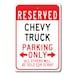 SSR Parking Sign, SSR Sign, Chevy SSR , Ssr Sign, Ssr Gift, Ssr Truck ...