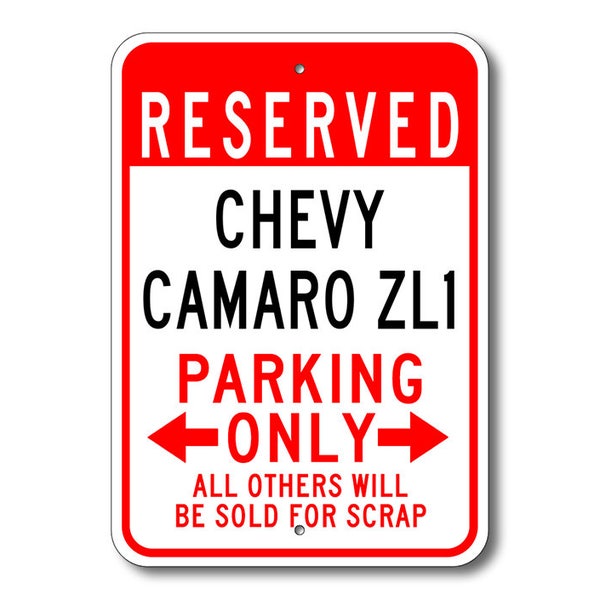 Camaro Zl1 Signs - Etsy