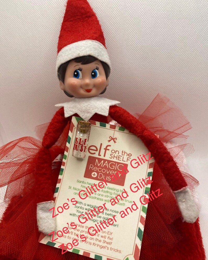 Elf Size Magic Recovery Dust! Super Silly and Fun Elf Accessories Sure ...