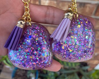 United States Purple Heart Keychain - Etsy