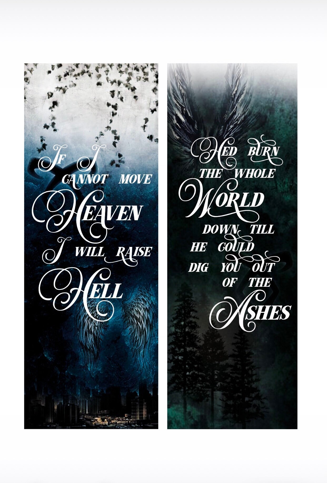 Shadowhunter Bookmarks - Etsy