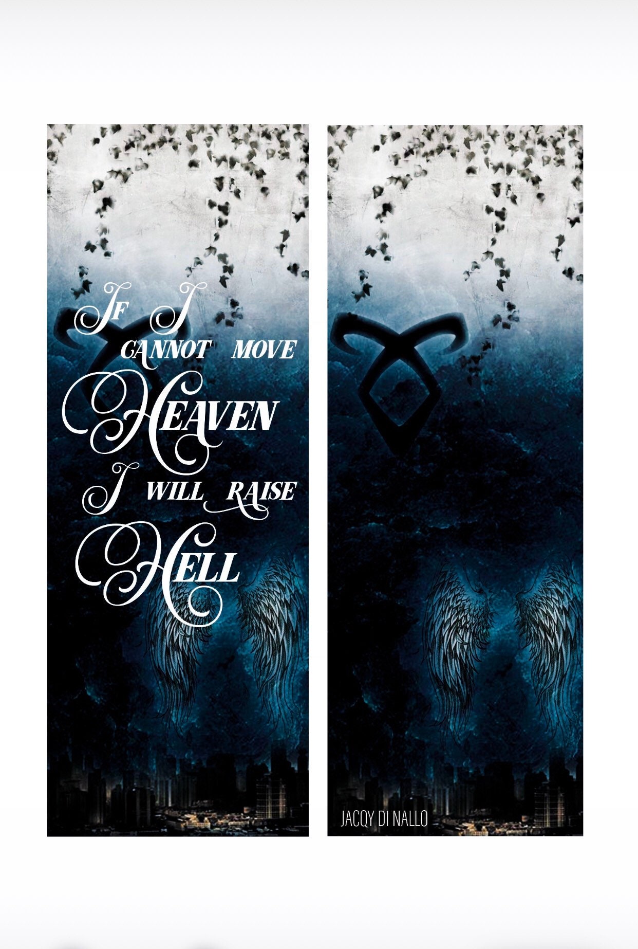 Shadowhunter Bookmarks - Etsy