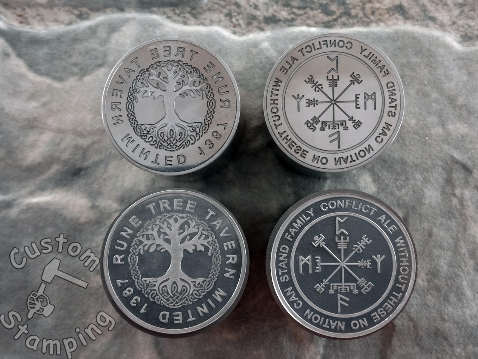 Custom Metal Dies for Custom Coin Minting, Custom Medals Personalized ...