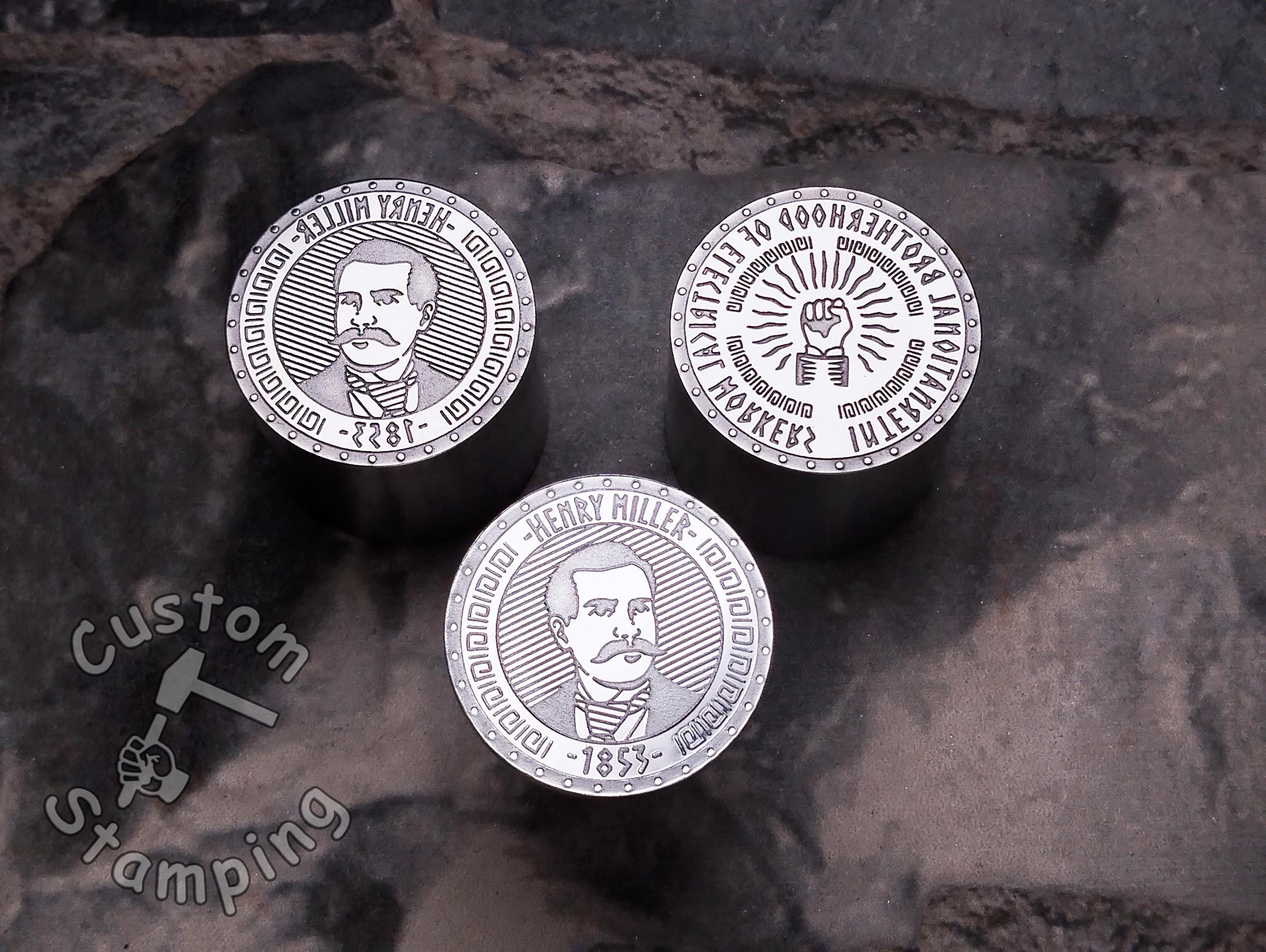 Custom Metal Dies for Custom Coin Minting, Custom Medals Personalized ...