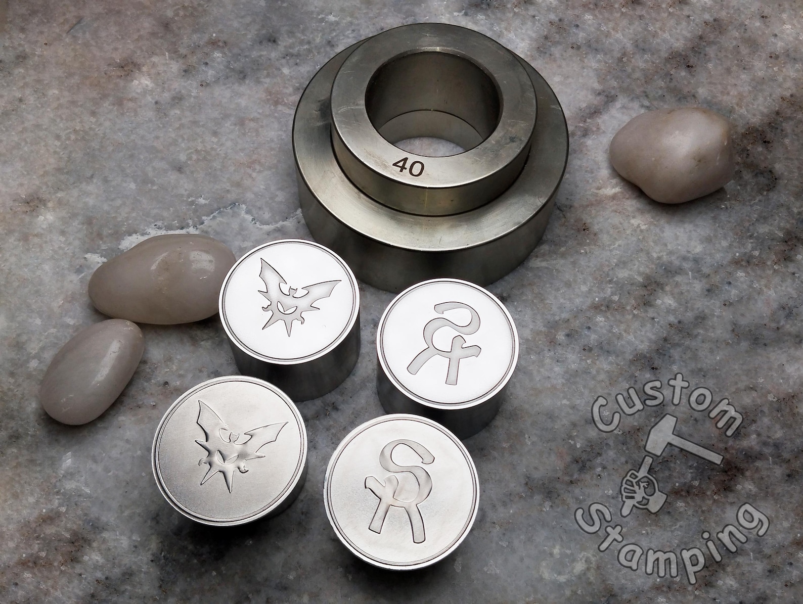 Custom Metal Dies for Custom Coin Minting, Coin Minting Rig for ...
