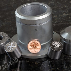 Custom Coining Tool Custom Coin Mint, Coinage, Coin Punch and Die Set ...
