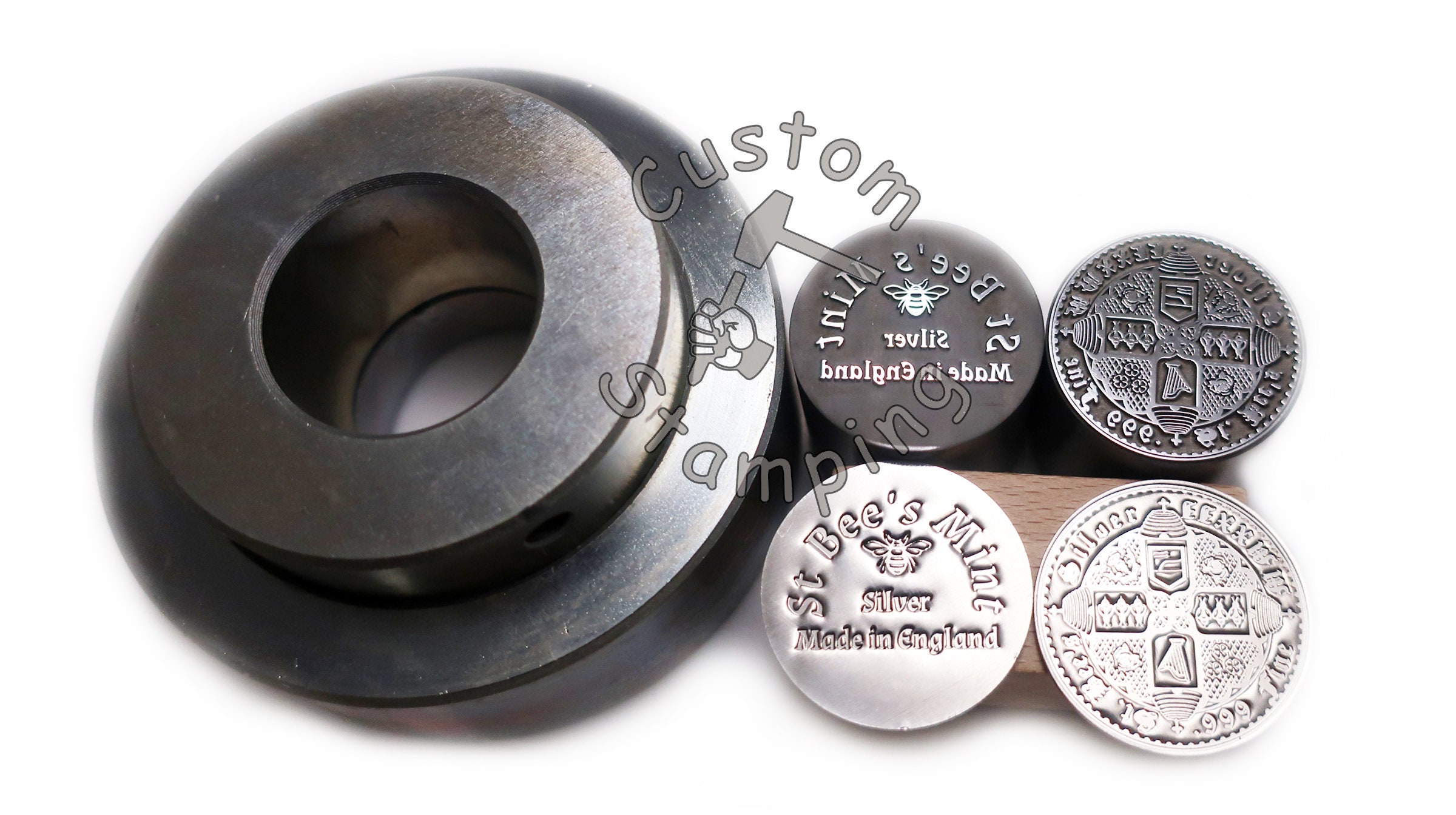 Custom Metal Dies for Custom Coin Minting Coin Minting Rig - Etsy