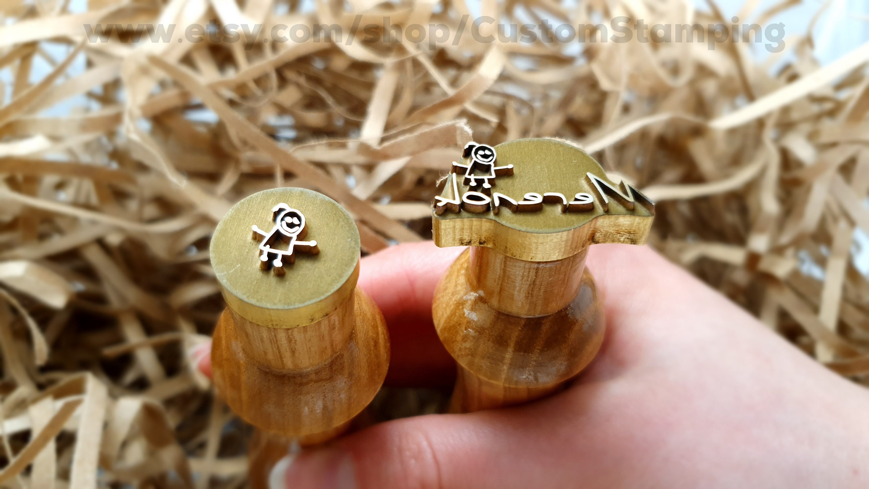 Makers Mark Stamp for Clay Personalized Pottery Stamp Clay | Etsy