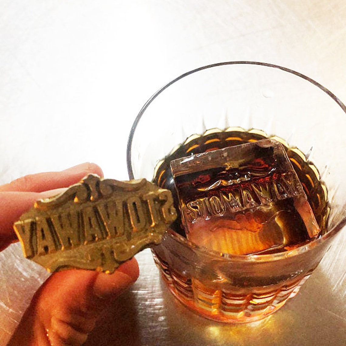 Custom Ice Stamp Personalized Ice Cube Stamp Personalized Ice | Etsy