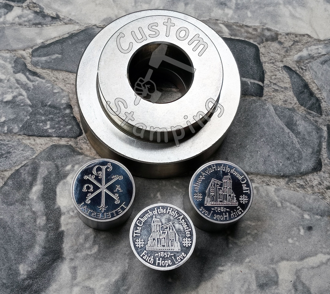 Custom Metal Dies for Custom Coin Minting, Coin Minting Rig for ...