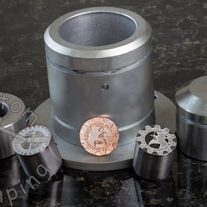 Custom Coining Tool Custom Coin Mint, Coinage, Coin Punch and Die Set ...