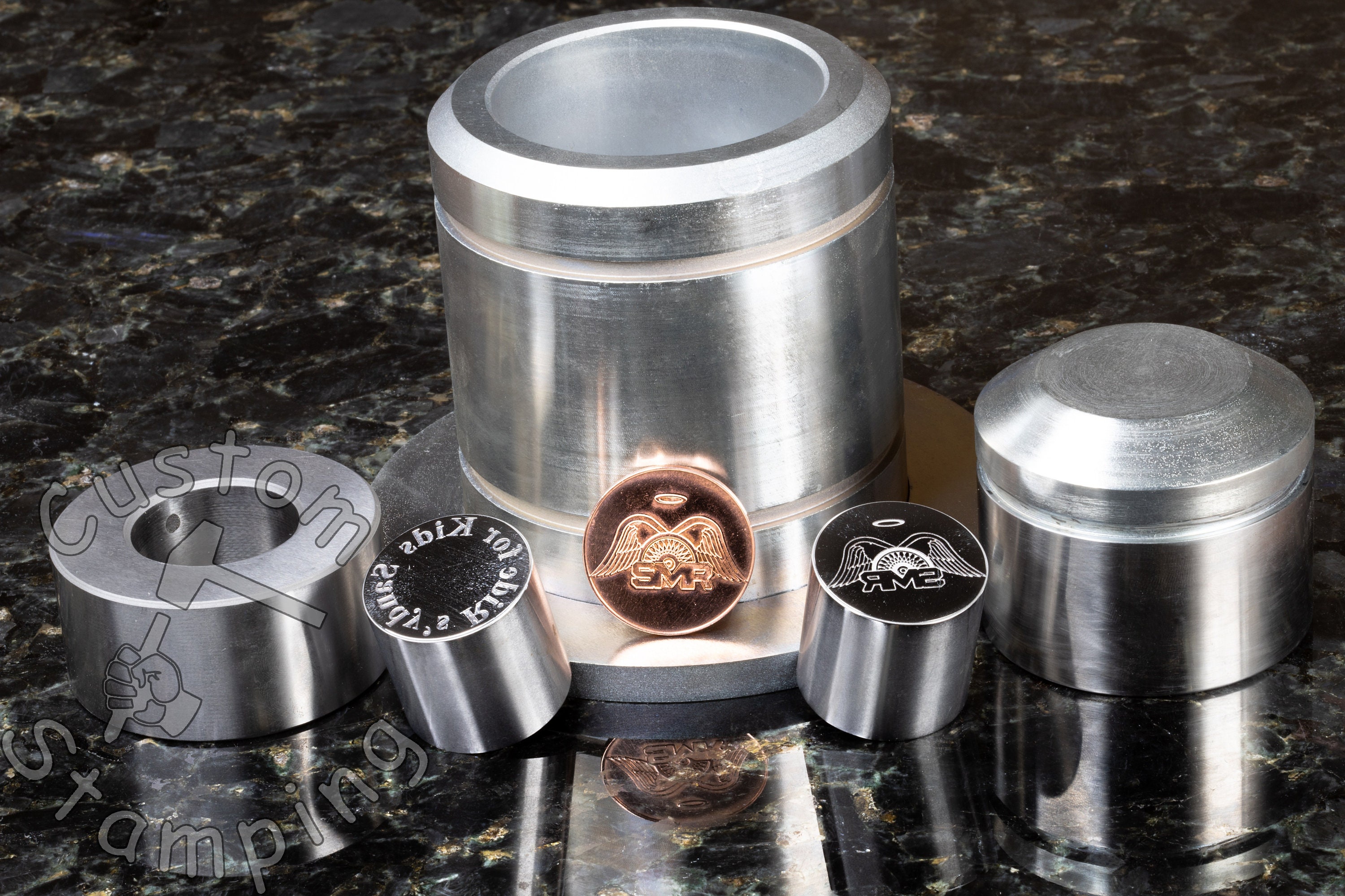 Custom Coining Tool Custom Coin Mint, Coinage, Coin Punch and Die Set ...