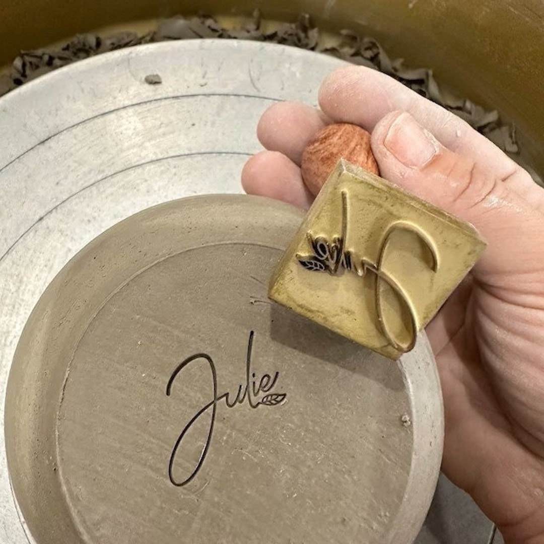 Custom Clay Stamp Ceramic Stamp Polymer Clay Stamps for Pottery Stamps ...