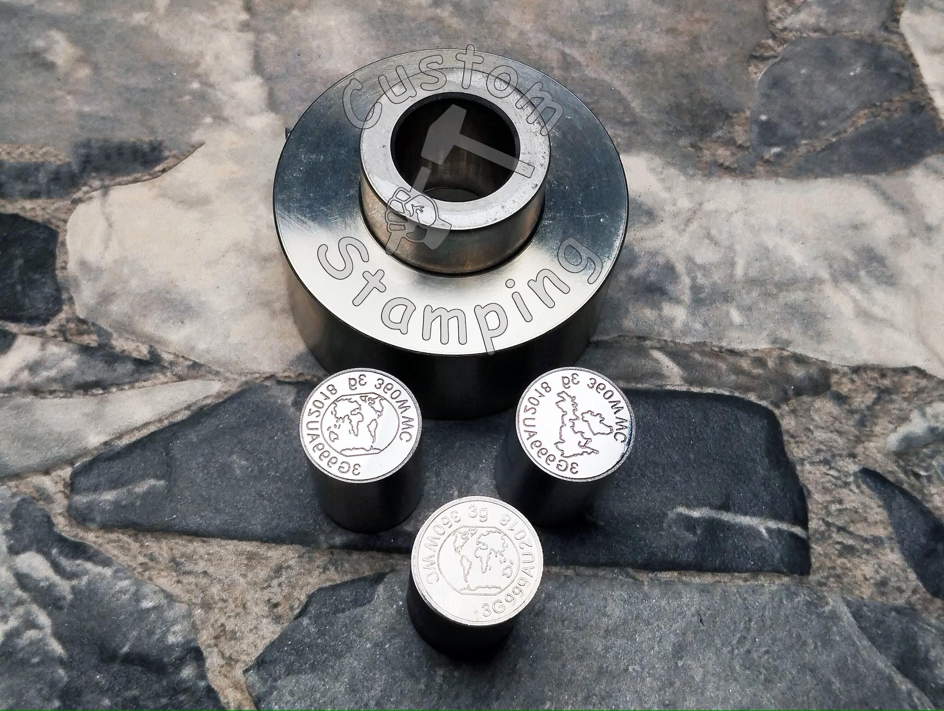 Custom Metal Dies for Custom Coin Minting, Coin Minting Rig for ...