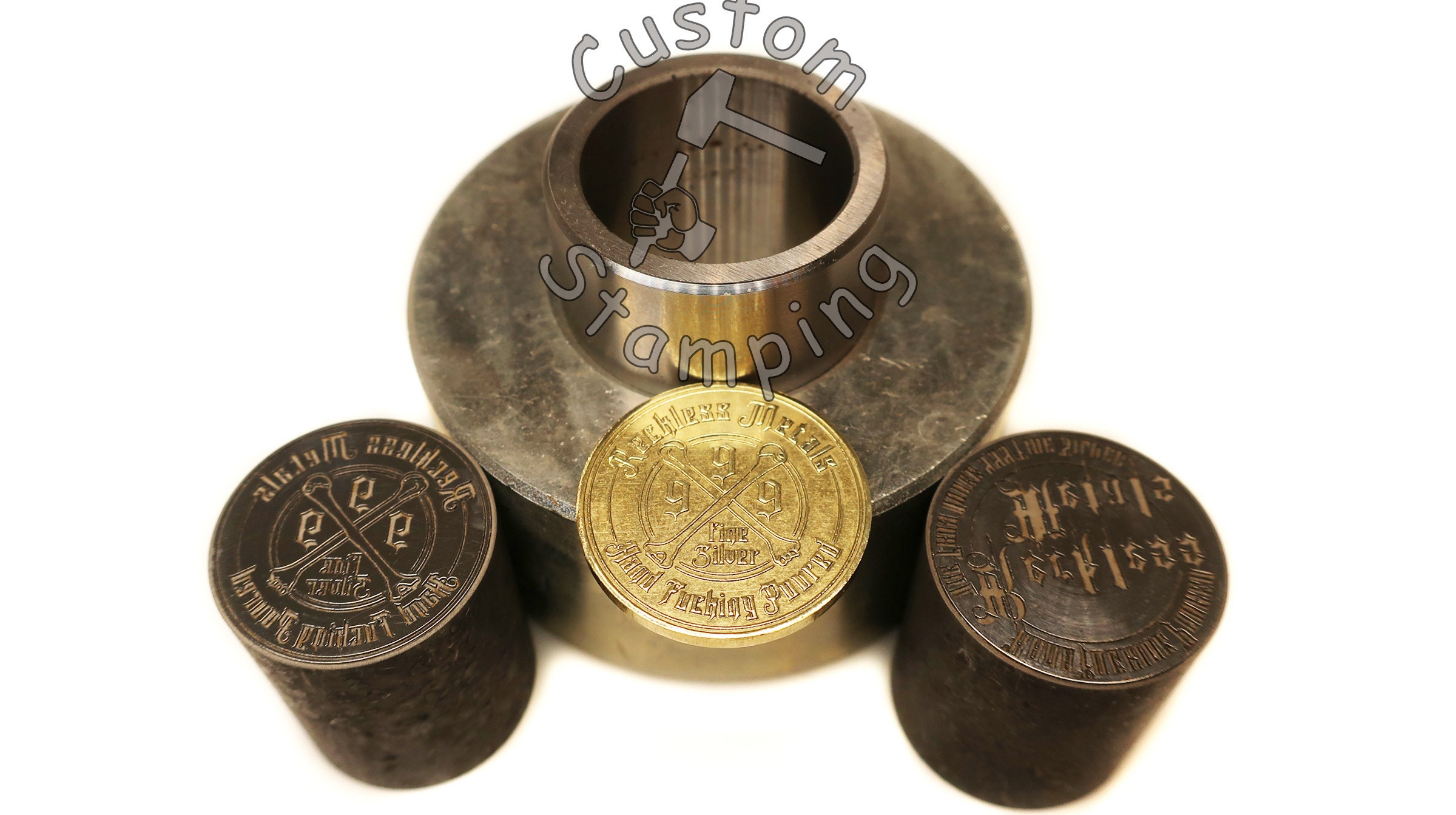 Custom Metal Dies for Custom Coin Minting Coin Minting Rig - Etsy