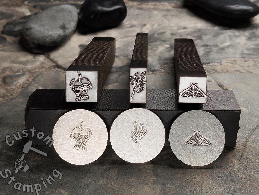 Custom Metal Stamp for Jewelry, Custom Leather Stamp, Metal Jewelry ...