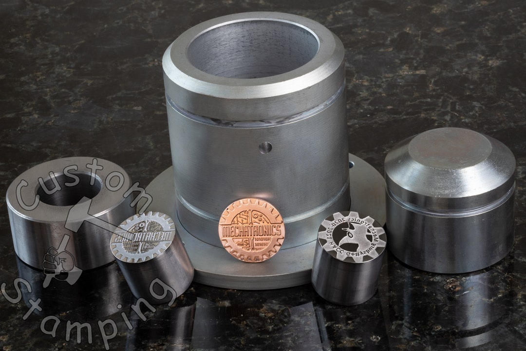 Custom Coining Tool Custom Coin Mint, Coinage, Coin Punch and Die Set ...