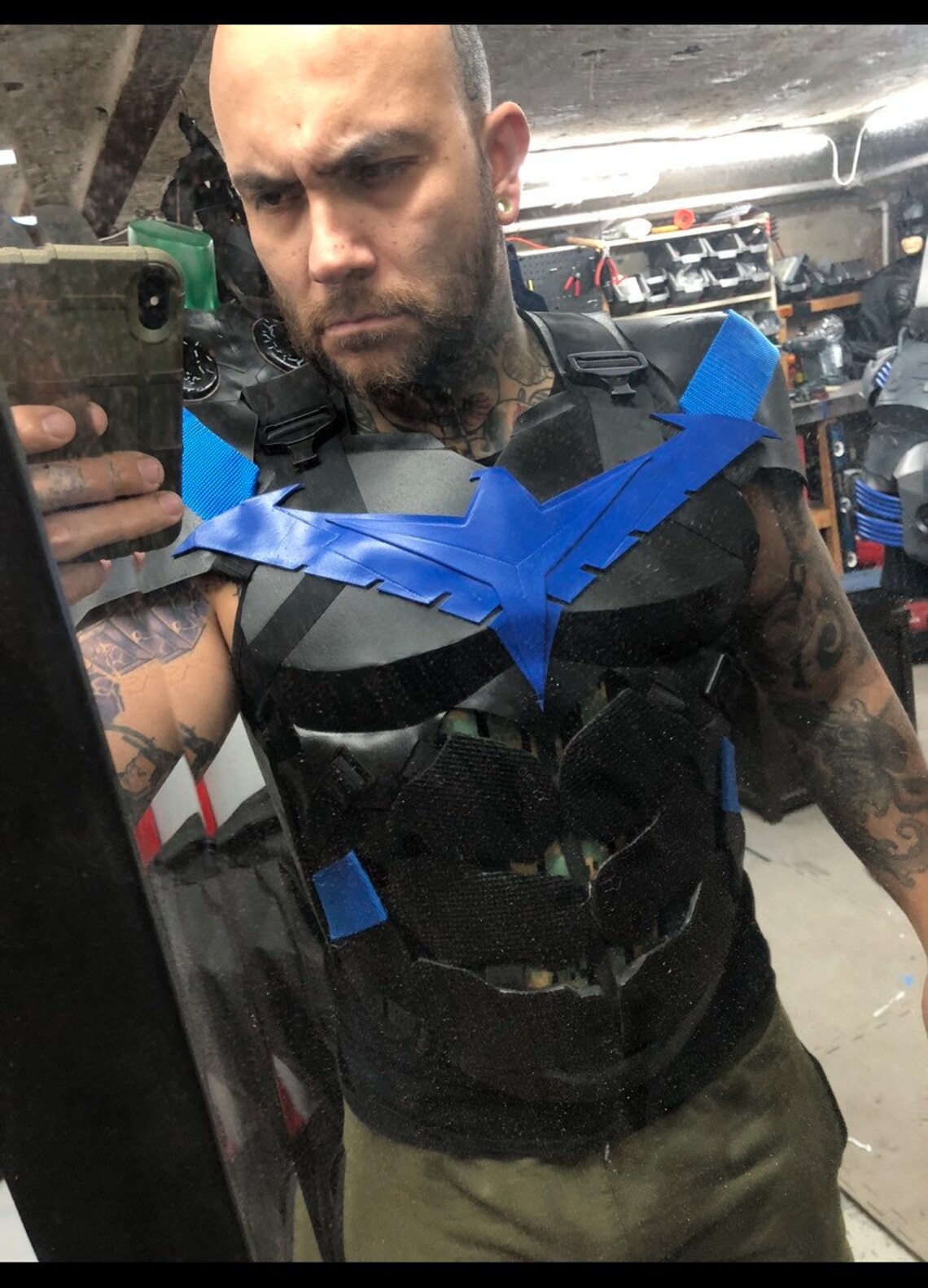 Nightwing Inspired Suit - Etsy