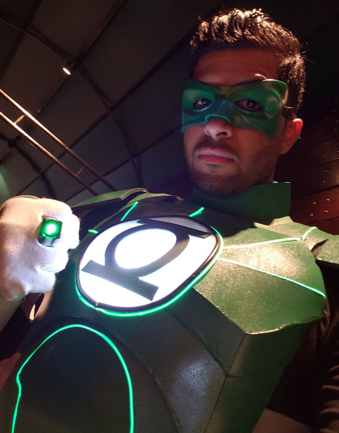 Green Lantern Inspired Costume (chest and Shoulder Armor) - Etsy