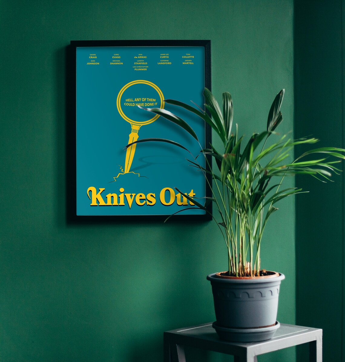 Knives Out movie poster print movie prints movie art movie | Etsy