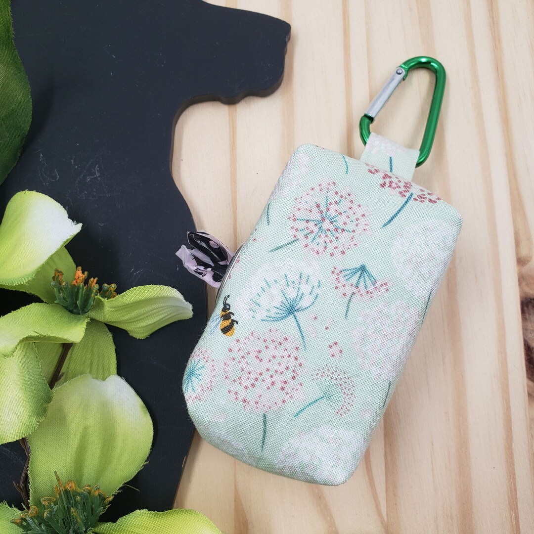Dandelion Poop Bag Holder Woodland Cotton Diaper Bag - Etsy