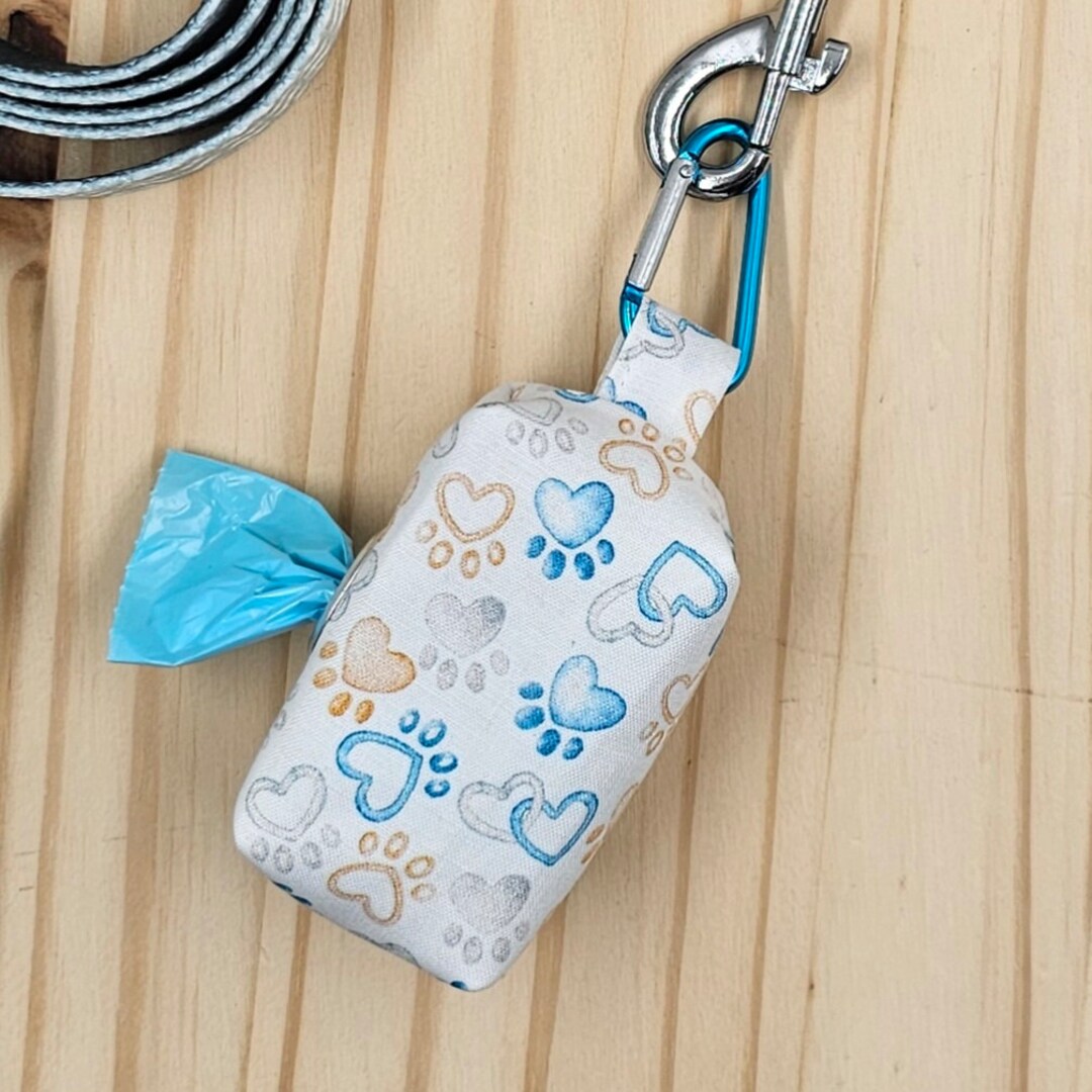 Paw Print Poop Bag Holder, Dog Poop Bag Holder, Diaper Bag Essential ...
