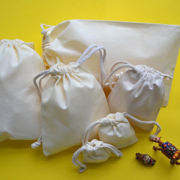 Muslin Favor Bags - Etsy