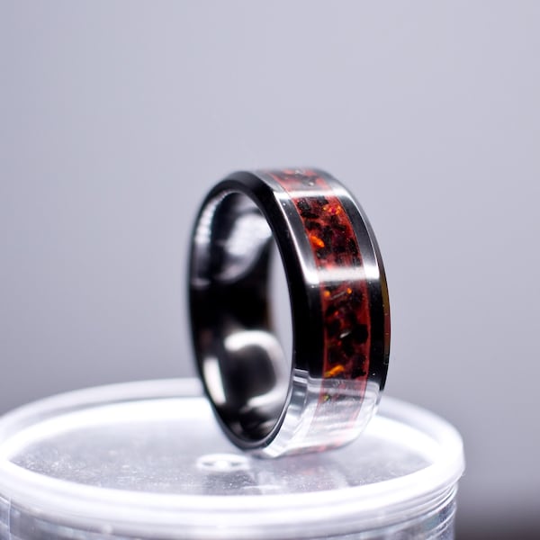 Red Glow Ring - Etsy