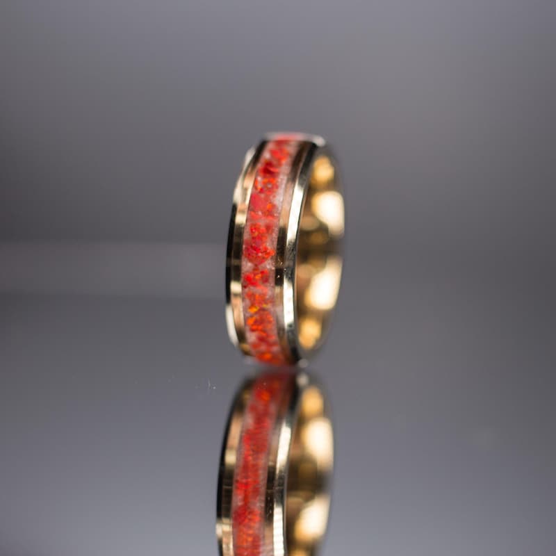 14k Gold Memory Ring - Etsy