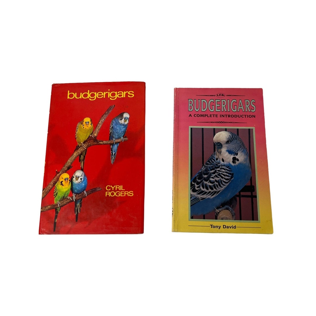 Vintage Budgerigars Books 2 Book Bundle! Aviculture Parakeet Budgie ...