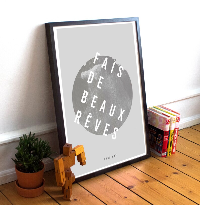 Fais De Beaux R ves Sweet Dreams In French Personalised Etsy fais-de-beaux-r-ves-sweet-dreams-in-french-personalised-etsy